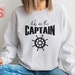 Dibs on the Captain Sweatshirt Boat Captain Sweatshirt Sailing - Etsy