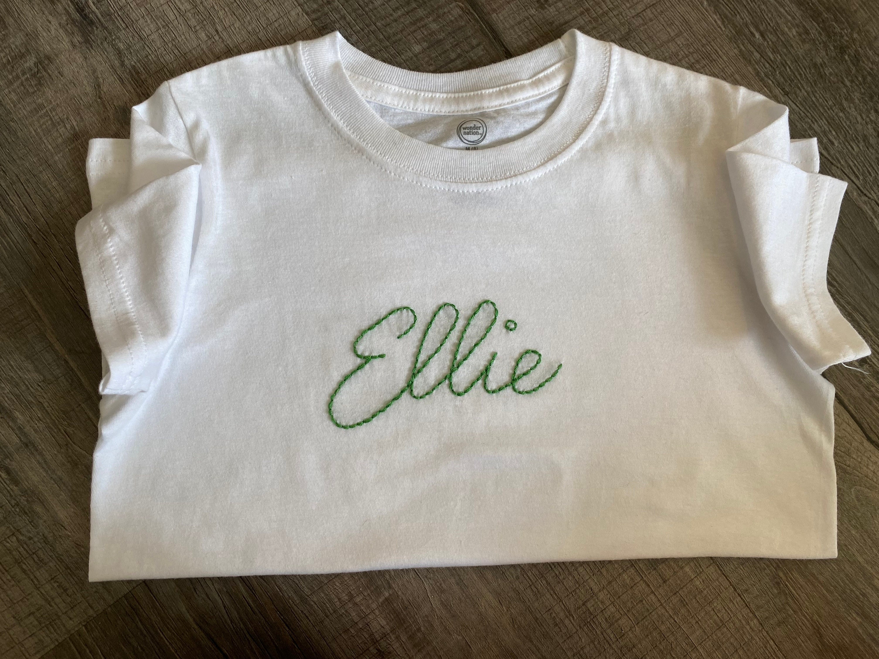 Embroidered Personalized Name Shirt- Embroidered Shirt- Personalized ...