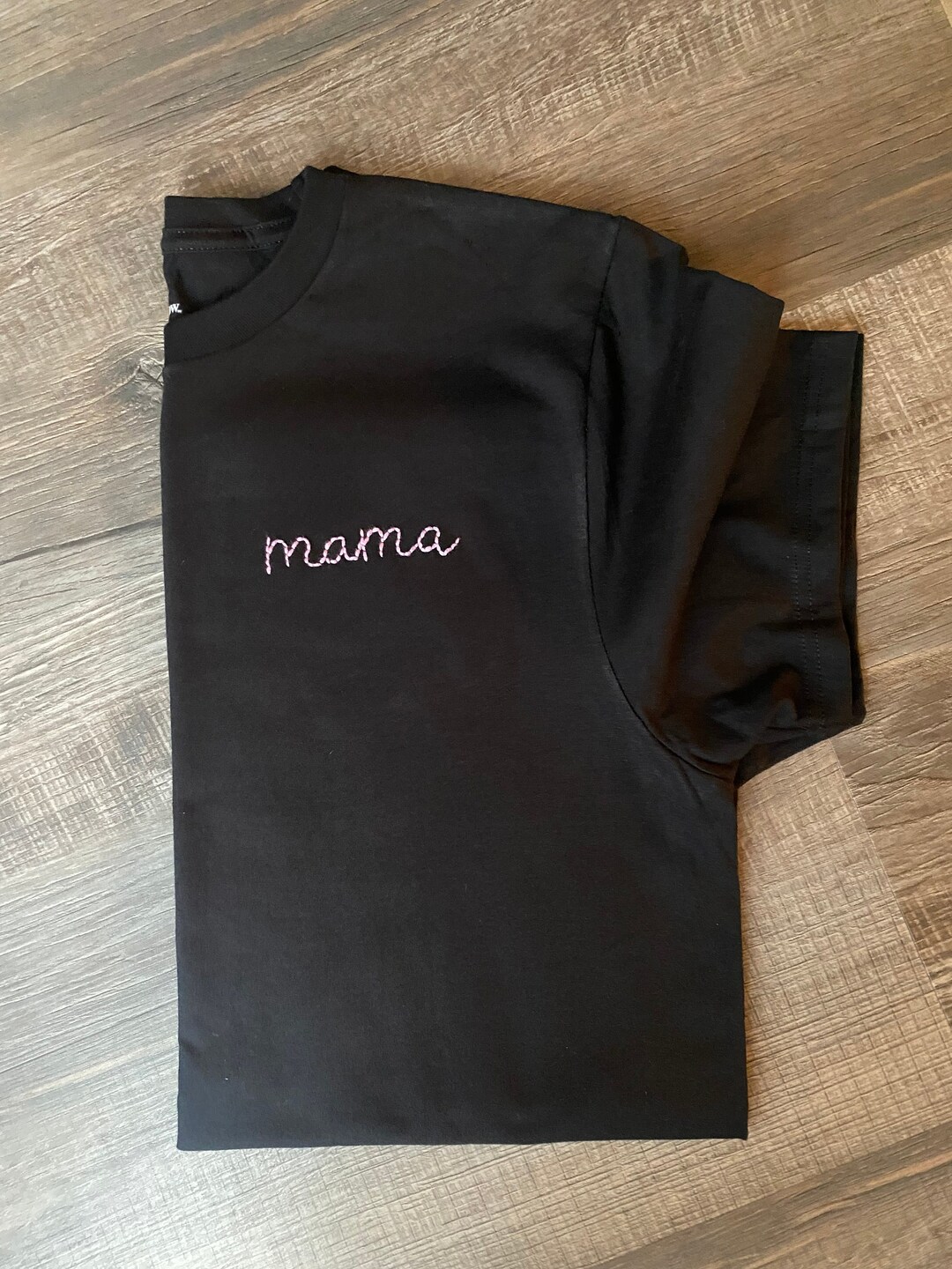 Embroidered Mama Shirt Hand Stitched Shirt Mama Shirt Hand-embroidered ...