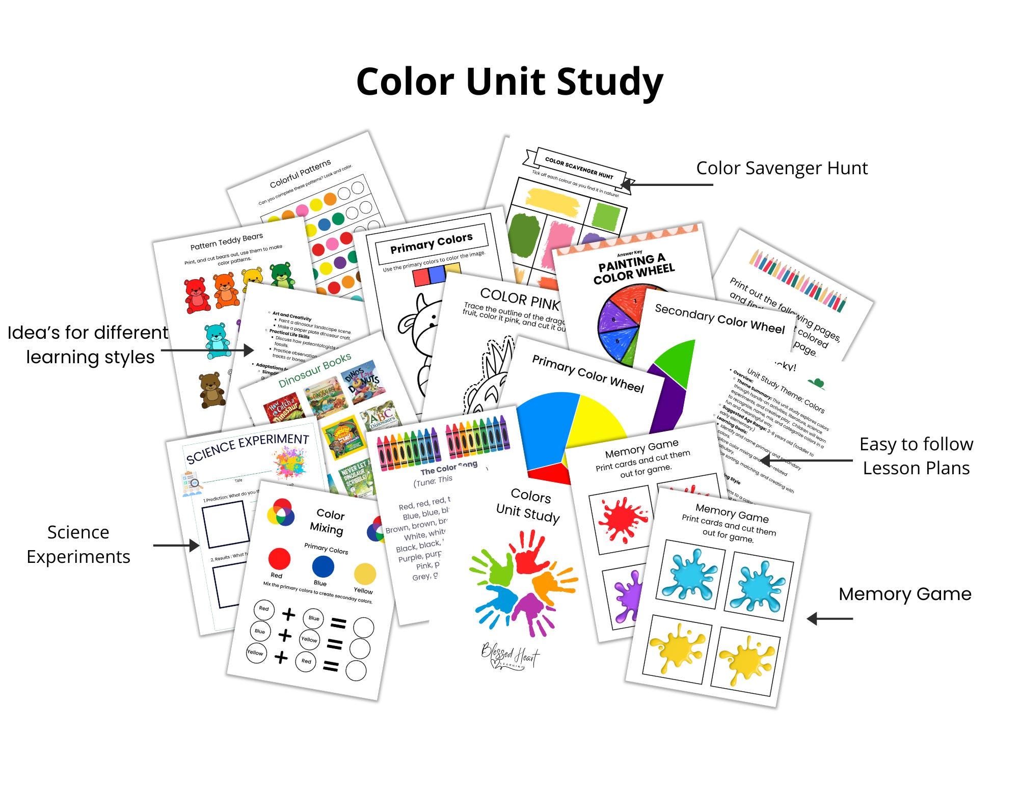 Color Unit Study - Etsy