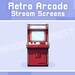 ALMOST FREE - Retro Arcade Animated Stream Screens // Twitch Screens ...