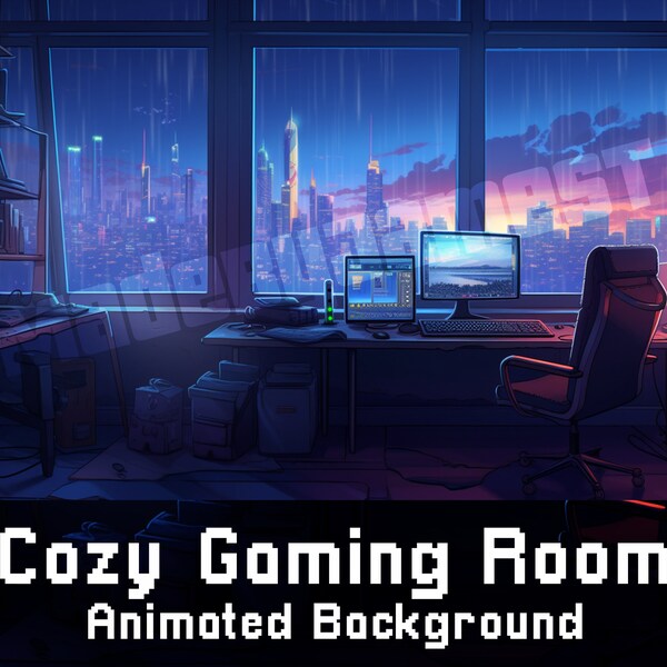 Grunge TV Room Stream Screens / Starting Soon / Obs Overlay / Stream ...