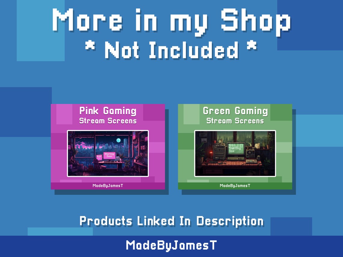 Cyber Alley Stream Screens // Twitch Screens // Starting Soon Screen ...