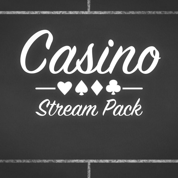 Casino Twitch Overlay - Etsy