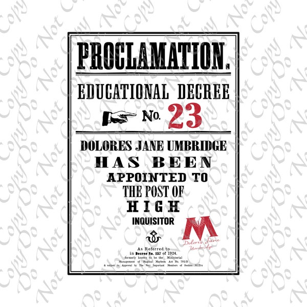 Educational Decree - Etsy