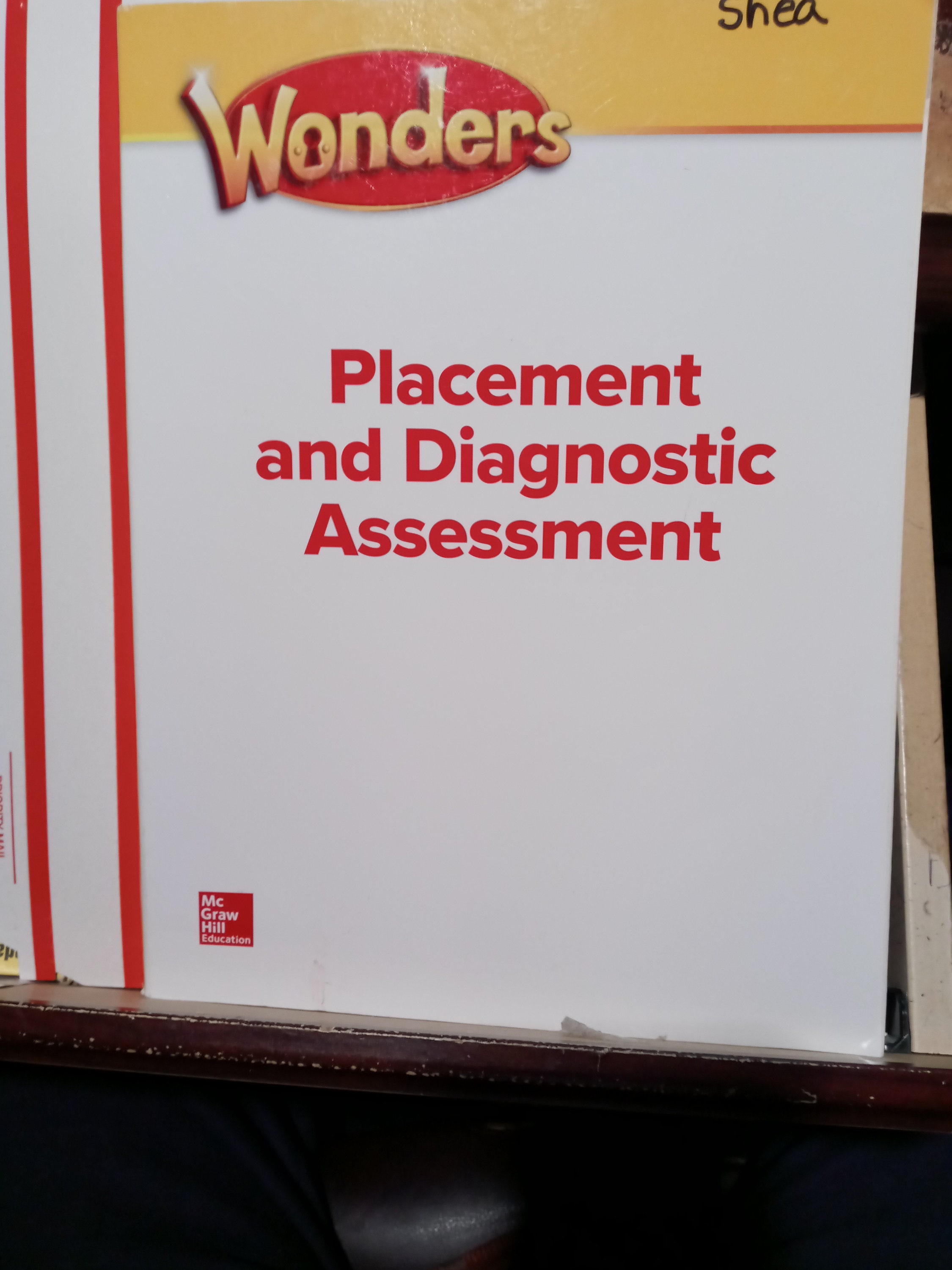 Wonders Placement and Diagnostic Assessment Education - Etsy