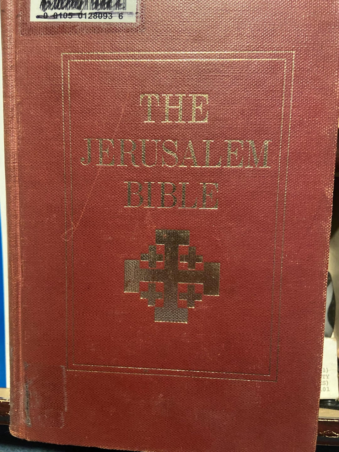 The Jerusalem Bible Hardcover Ex Library - Etsy