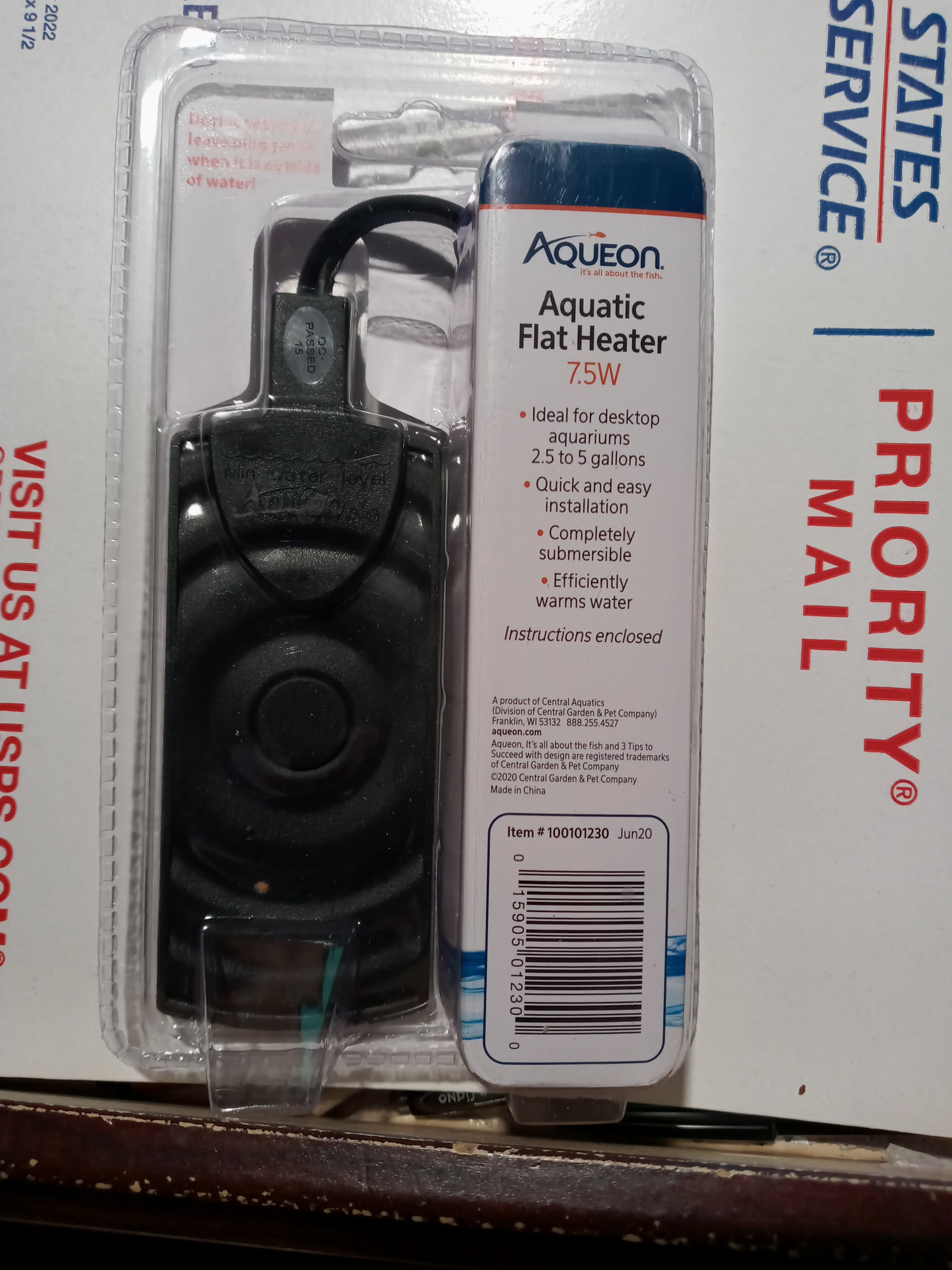 Aquatic Flat Heater 7.5W Brand New in Box Fish Tank - Etsy