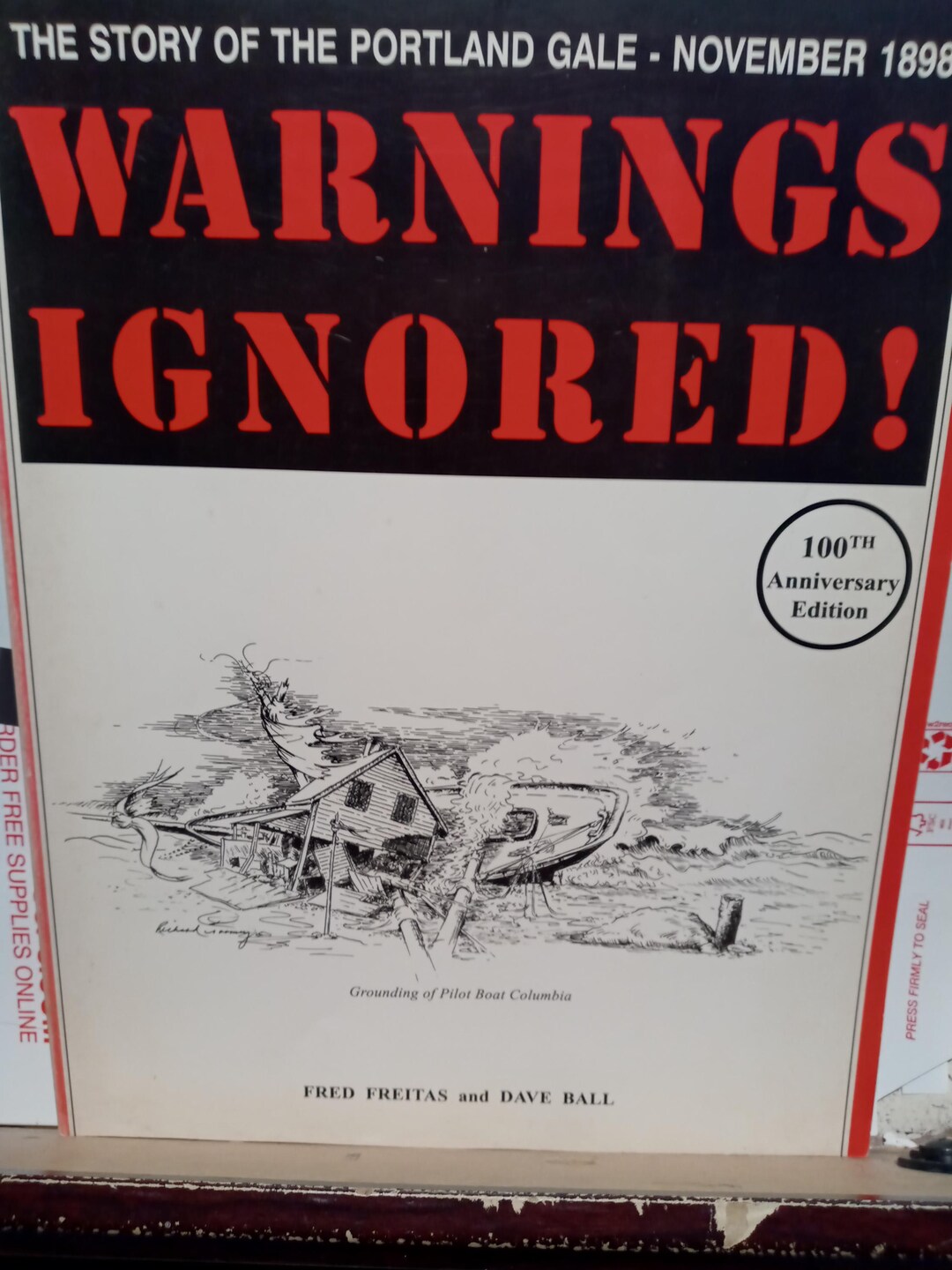Warning Ignored! the Story of the Portland Gale Crash Shipwreck Ocean ...