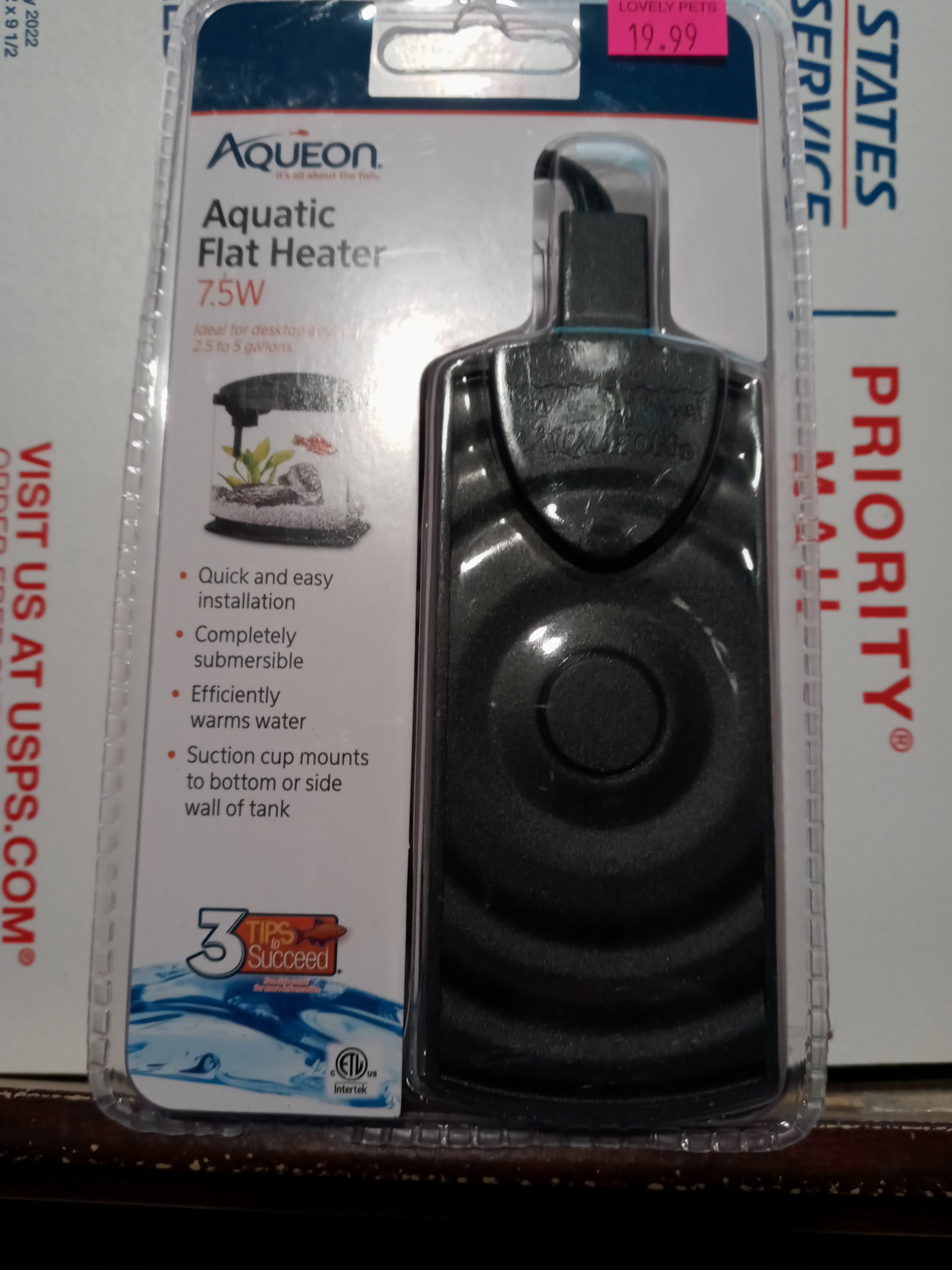 Aquatic Flat Heater 7.5W Brand New in Box Fish Tank - Etsy