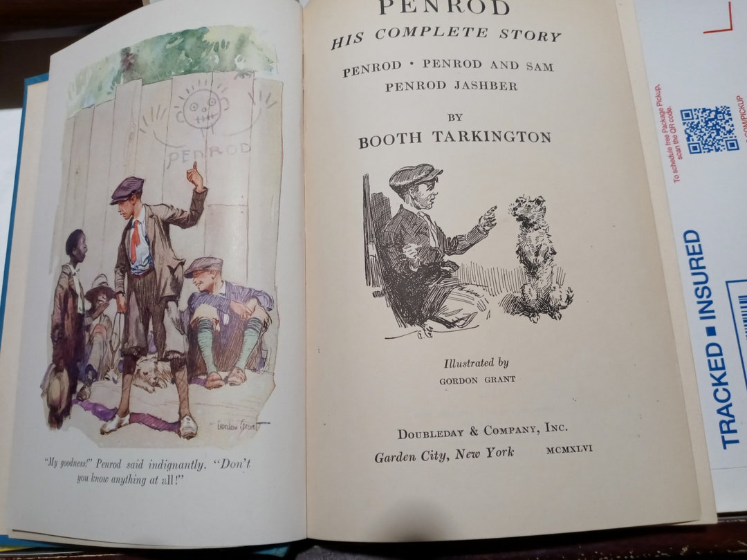 Penrod His Complete Story Booth Tarkinkton 1931 Vintage Antique ...