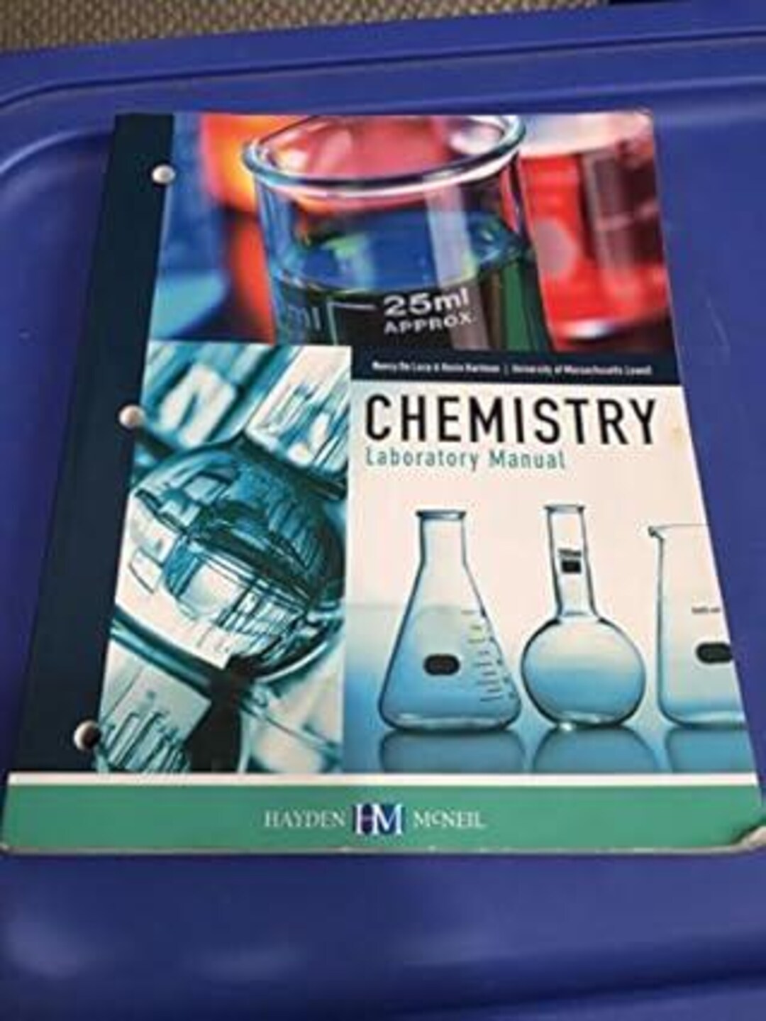 CHEM 124 Chemistry Laboratory Manual, University of Massachusets - Etsy
