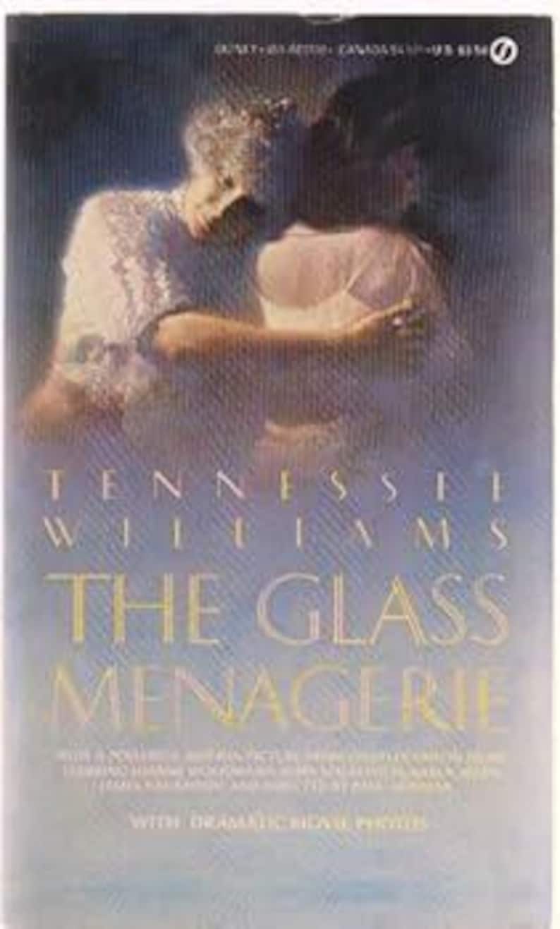 The Glass Menagerie Tennessee Williams Softcover 1972 Novel - Etsy