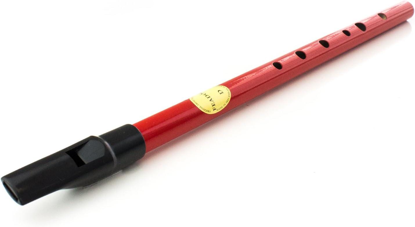 Irish Feadóg Red D Tin Penny Whistle - Etsy