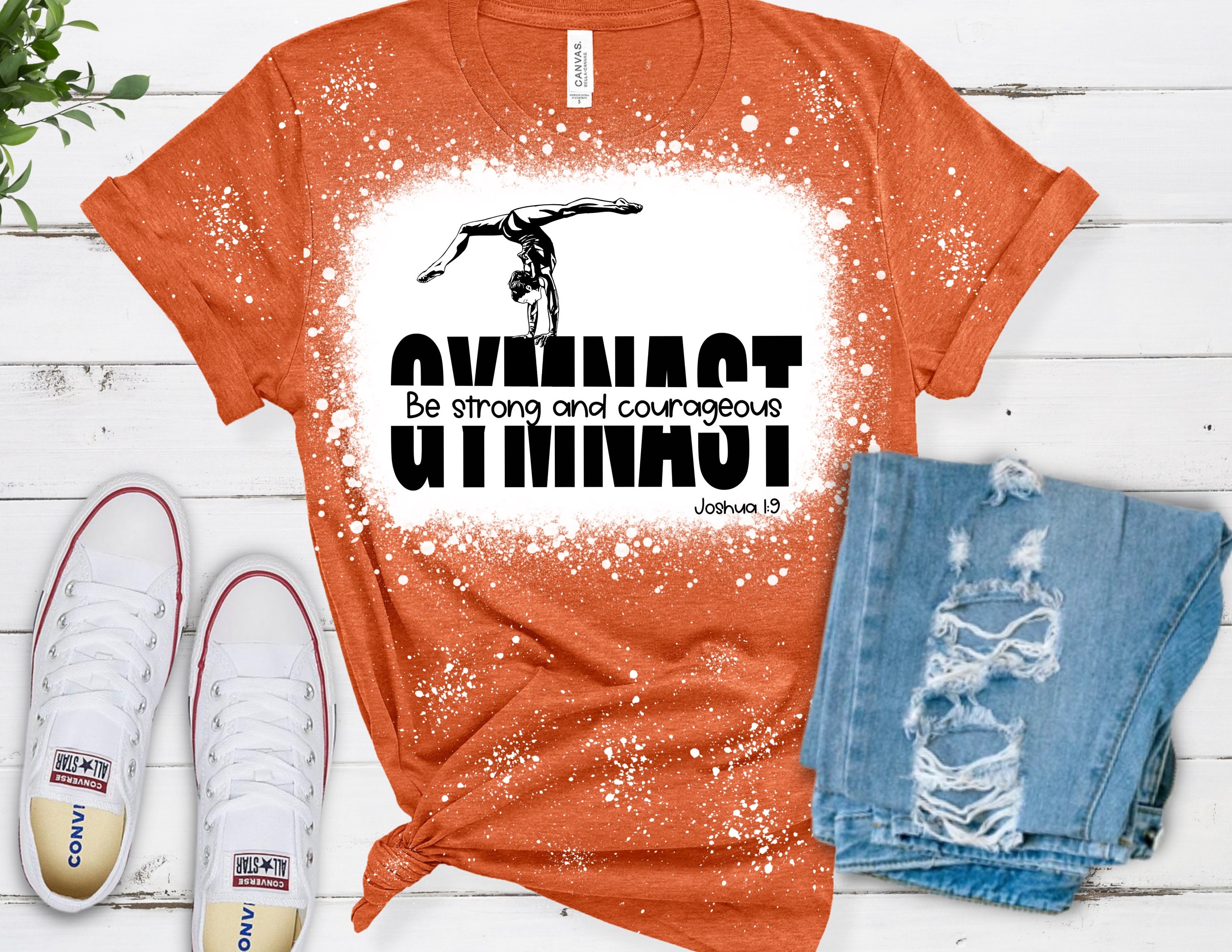 Be Strong Gymnastics Digital File, Gymnastics File, Digital Sublimation ...