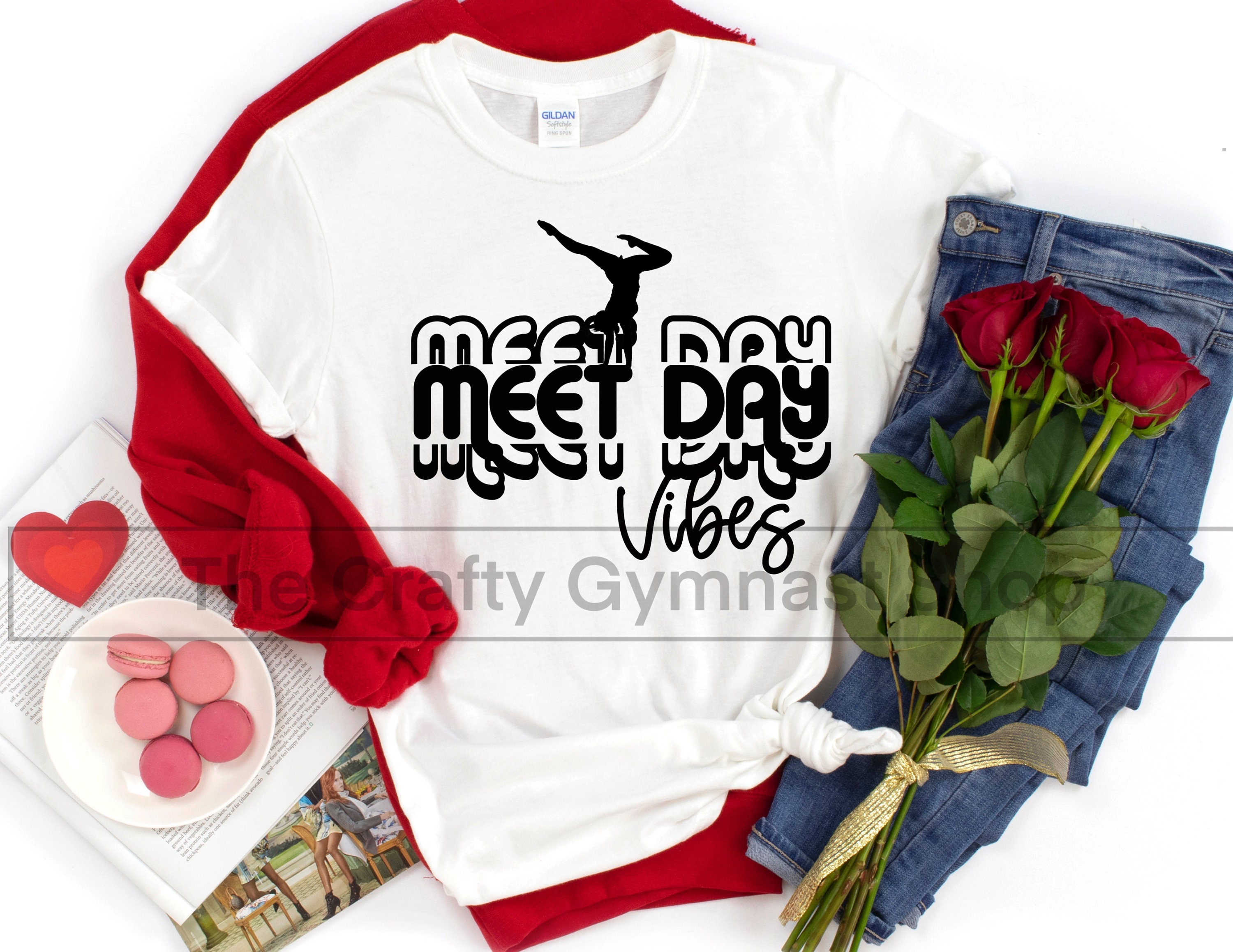 Meet Day Vibes Gymnastics Digital File, Gymnastics File, Digital ...