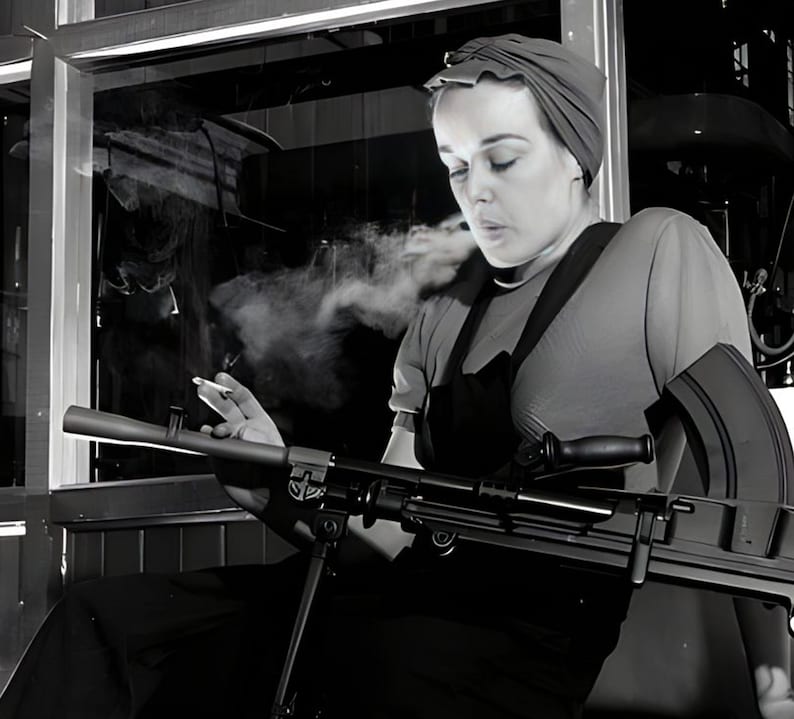 Ronnie the Bren Gun Girl 1941 Museum Quality Poster - Etsy