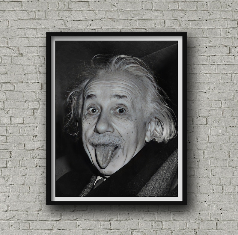 Albert Einstein 1951 Museum Quality Print - Etsy