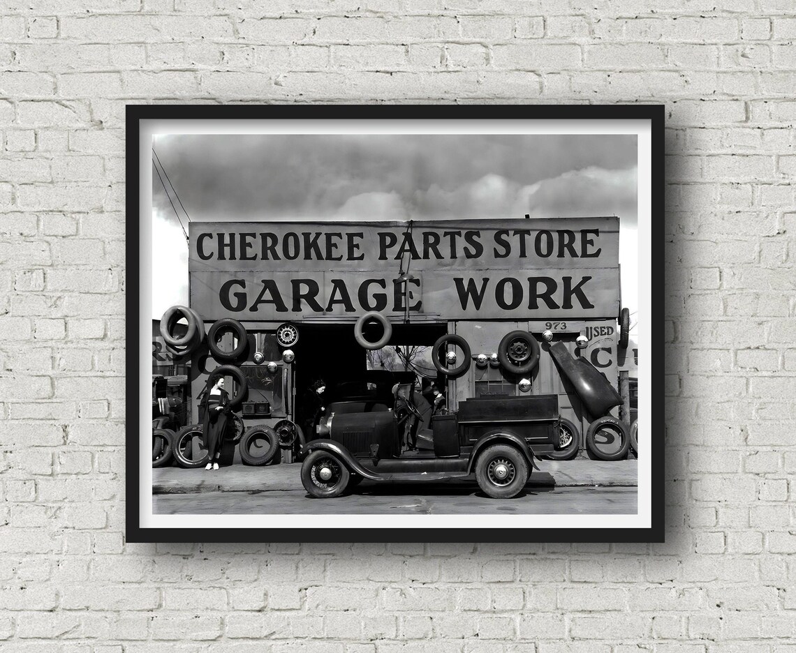 Auto Parts Shop | Atlanta, GA | 1936 | Vintage Photography | Museum ...