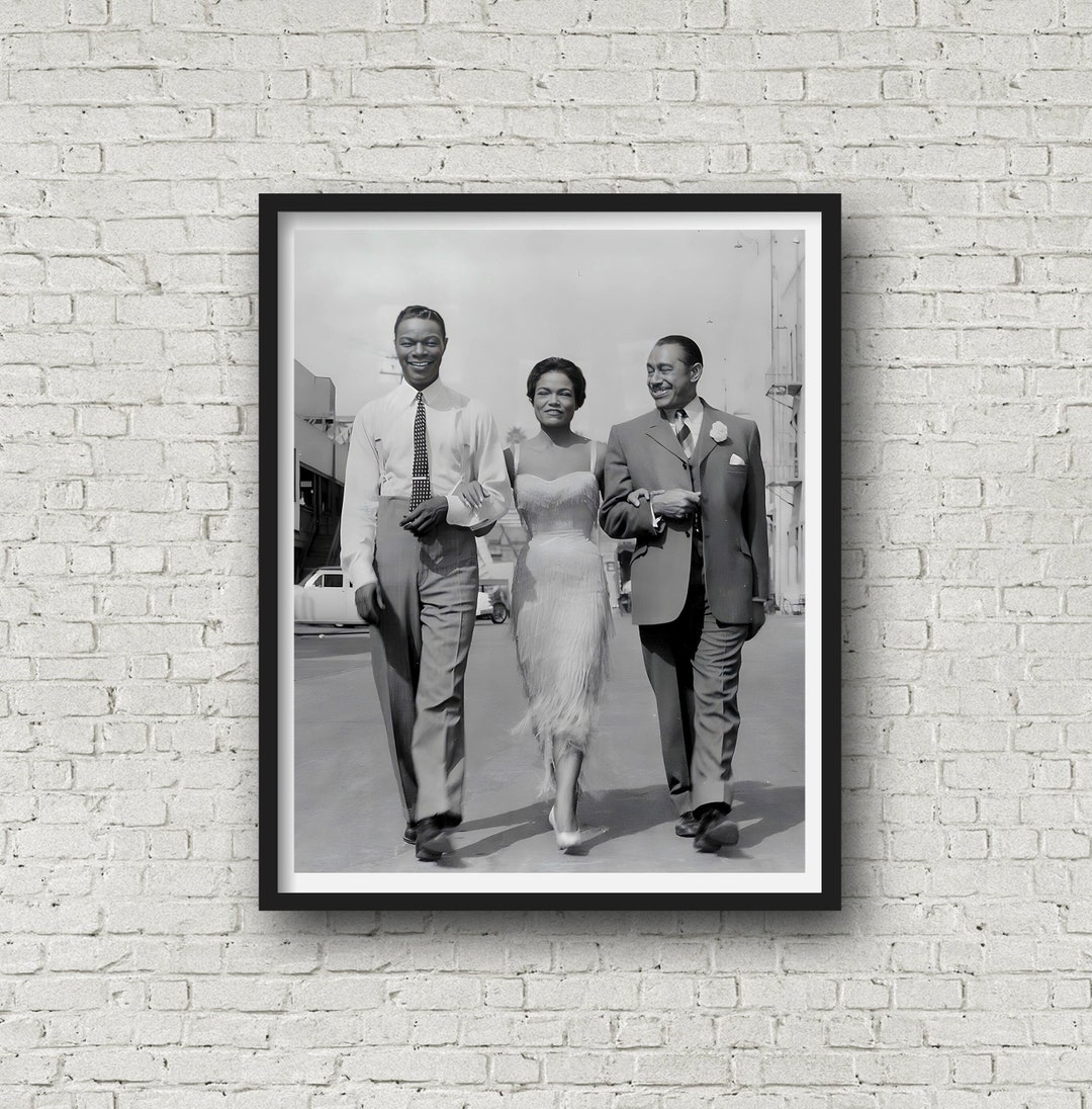 Nat King Cole, Eartha Kitt, Cab Calloway: Vintage Hollywood Druck - Etsy.de
