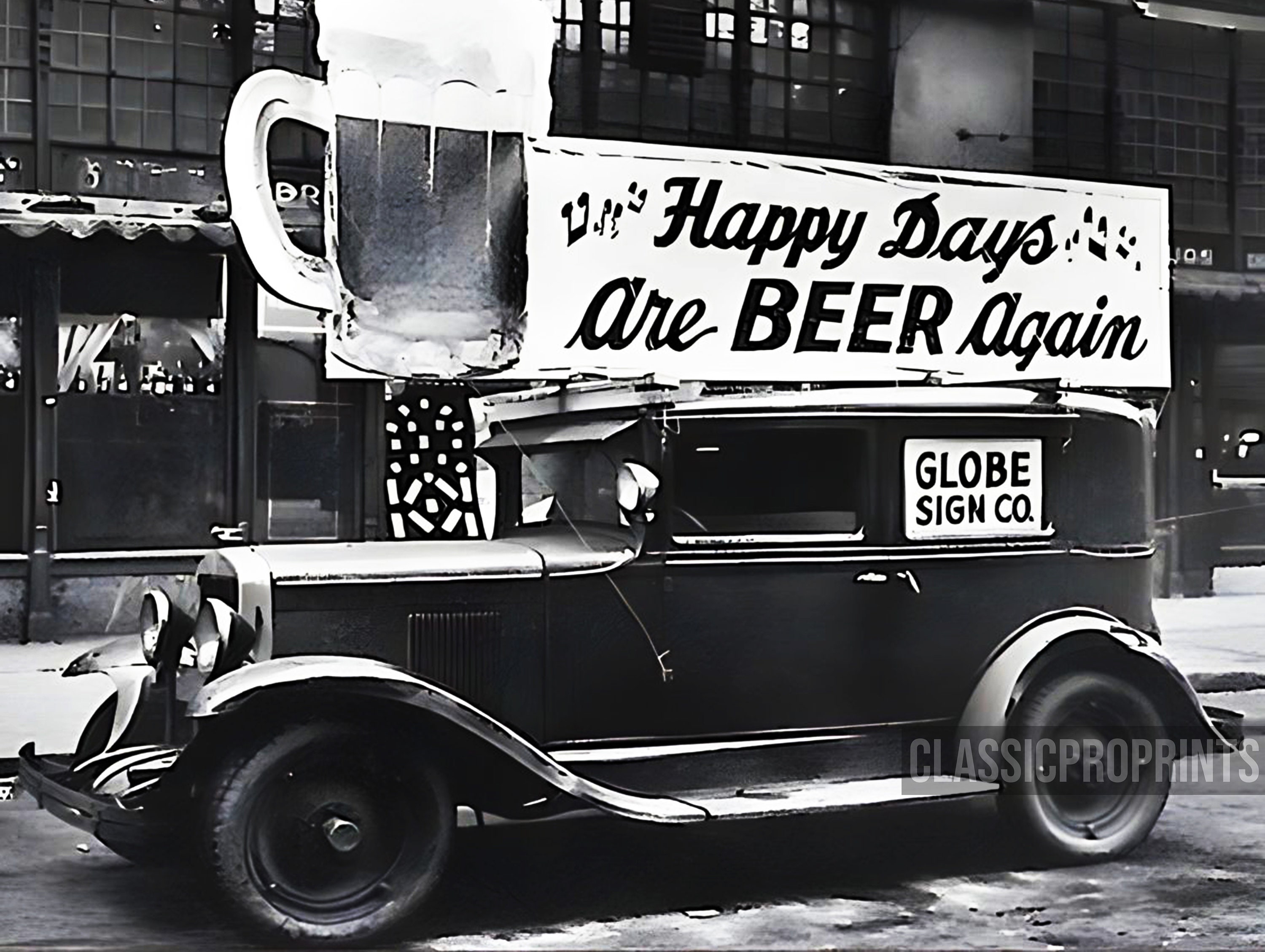 Happy Days Are Beer Again End of Prohibition Dec 1933 - Etsy