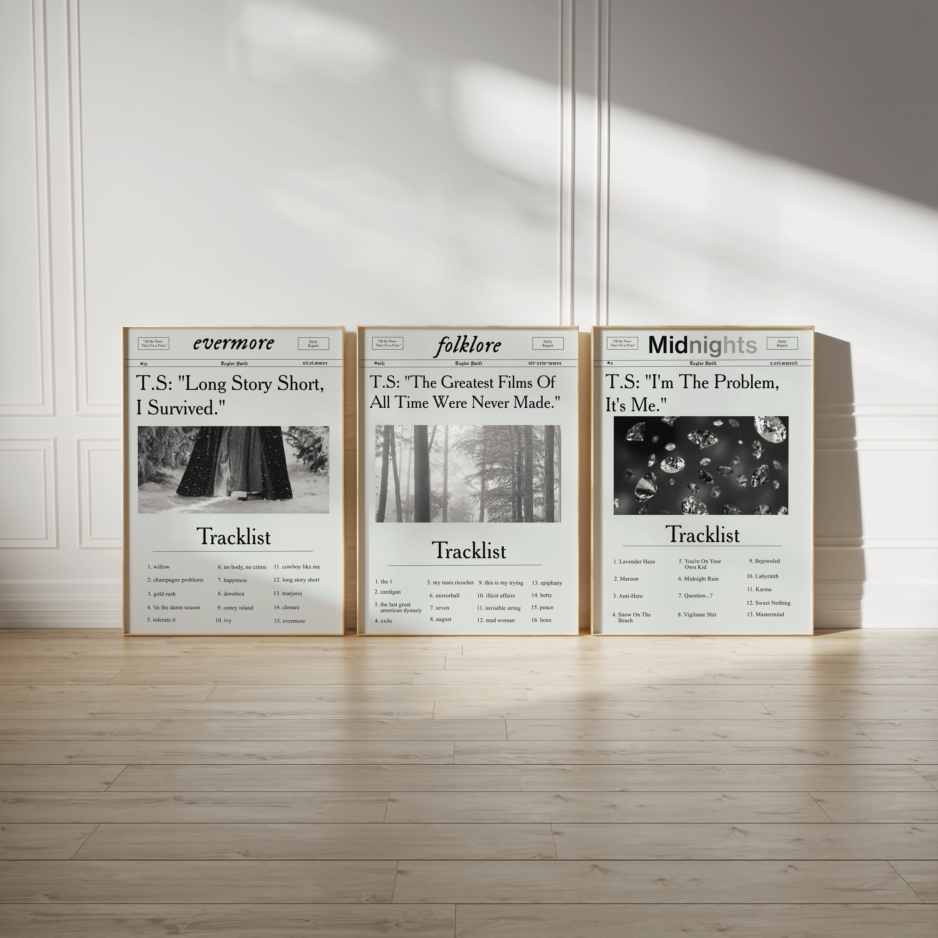 Taylor Swift Poster, Midnights Poster, Wall Art, Taylor Swift Wall Art ...