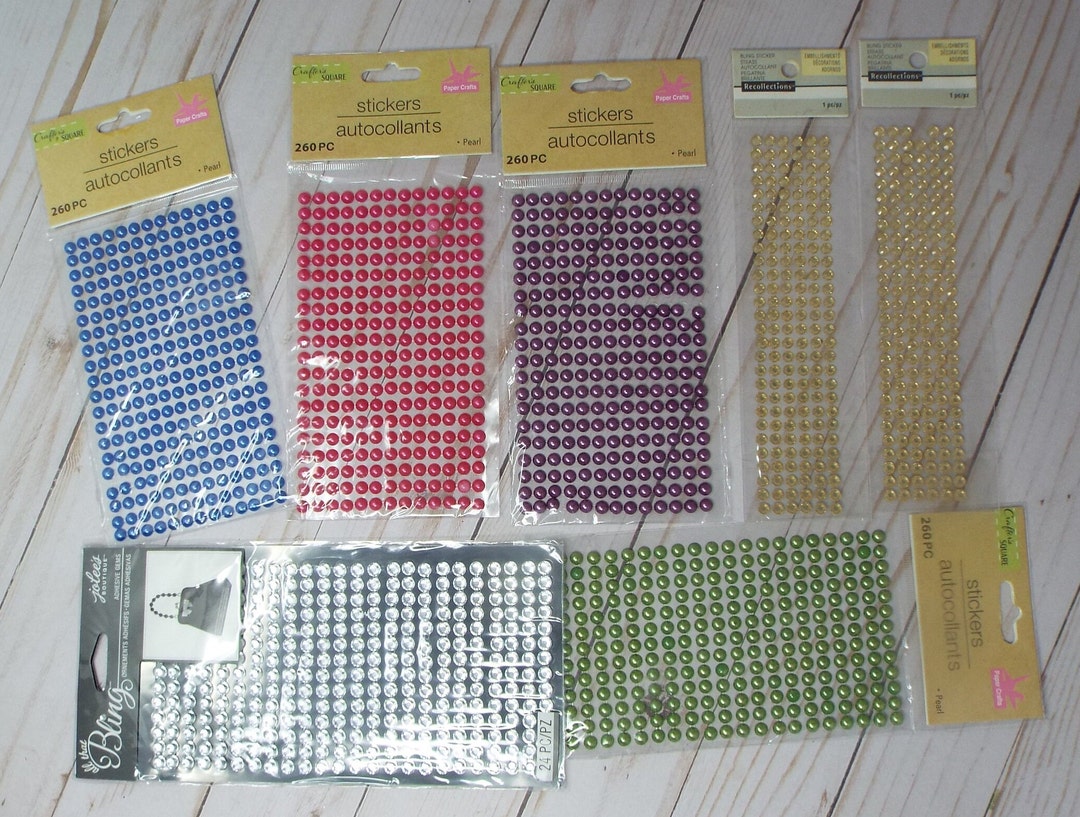Bling Stickers Gemstones Pearls - Etsy