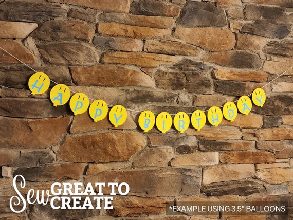 Happy Birthday Banner Happy Birthday Decorations Custom - Etsy