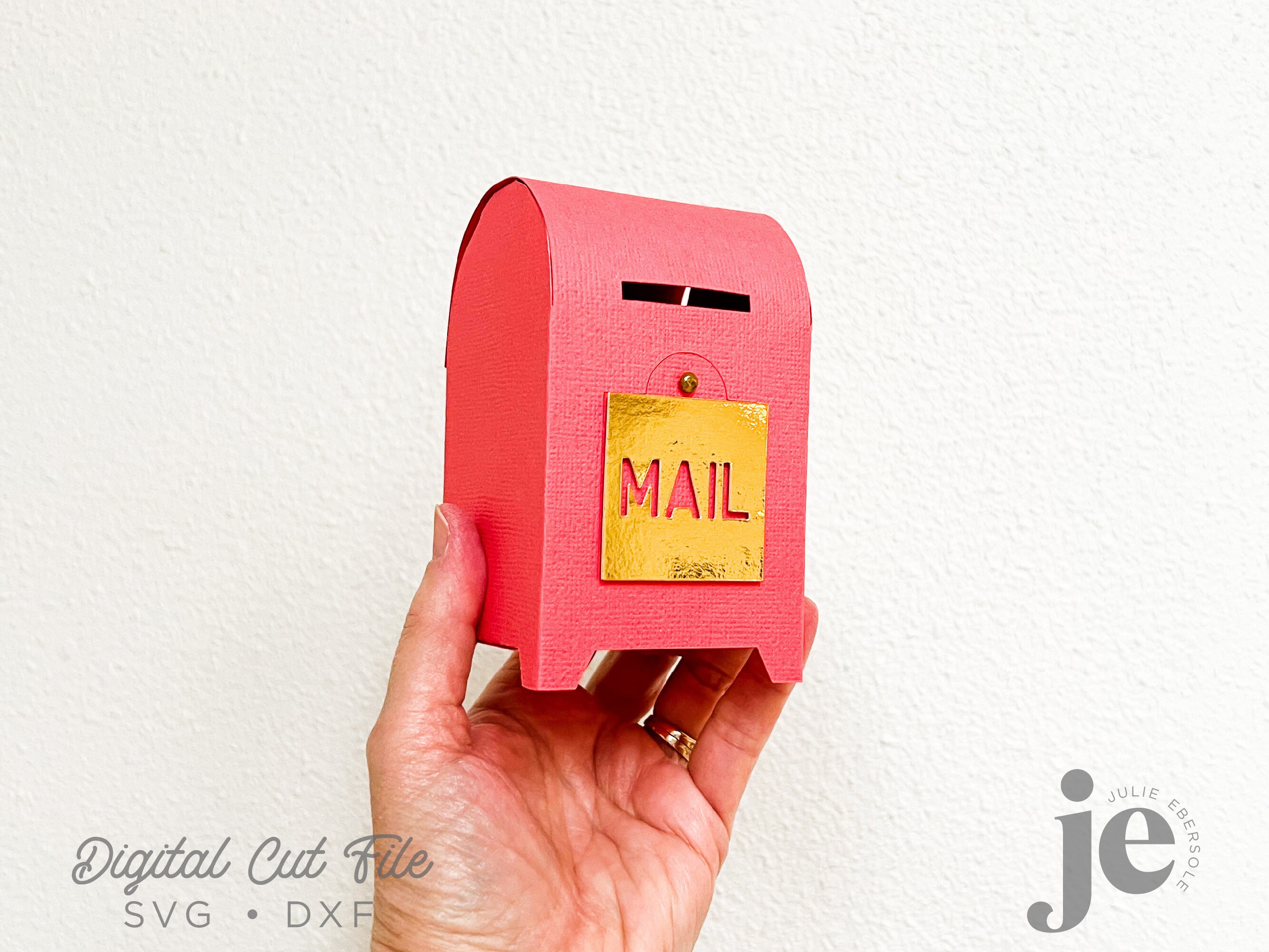 3D Mini Mailbox SVG Cut File Digital Cutting Template for Cricut ...