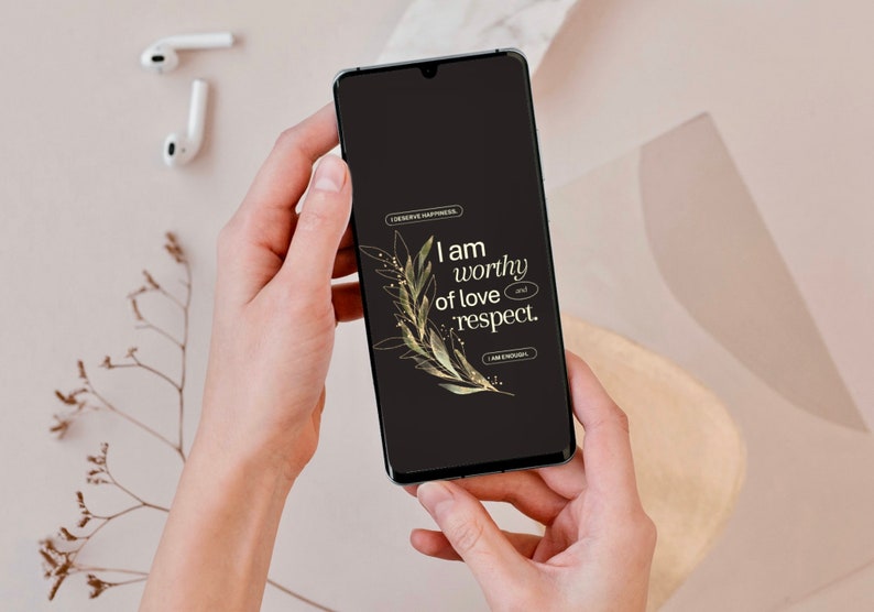 Inspirational Quotes / Phone Wallpapers / Digital Download / Phone ...