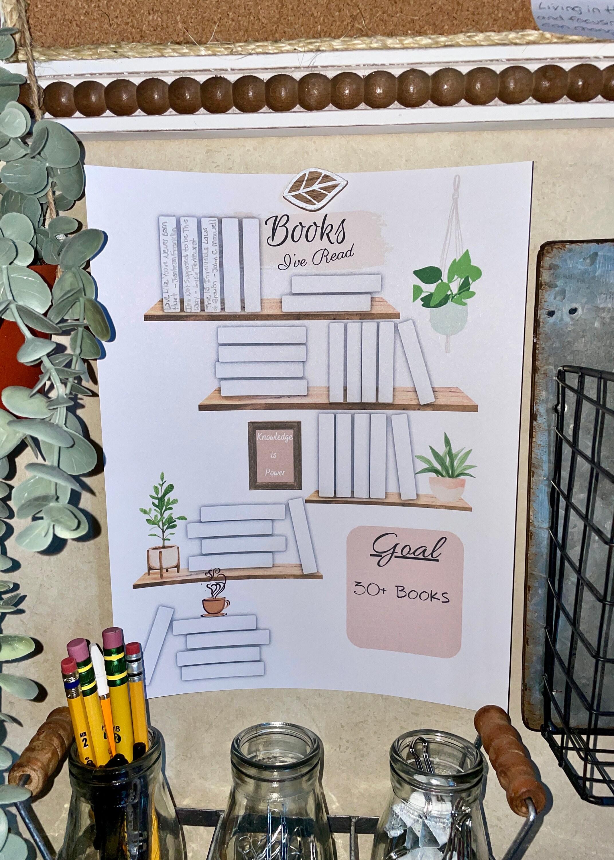 Printables / 30+ Book Log / Reading Log / Reading Goals / Digital ...