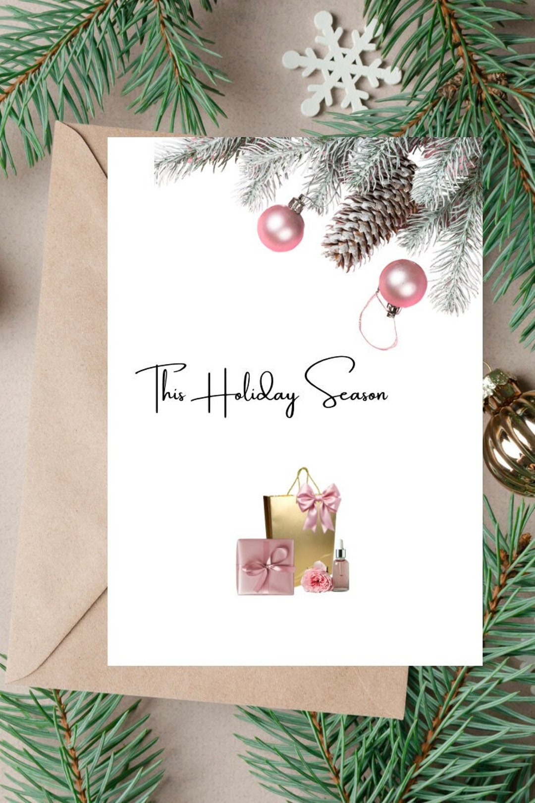Set of 10 this Holiday Season Holiday Card - Etsy