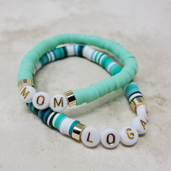 Heishi Bead Bracelet - Etsy