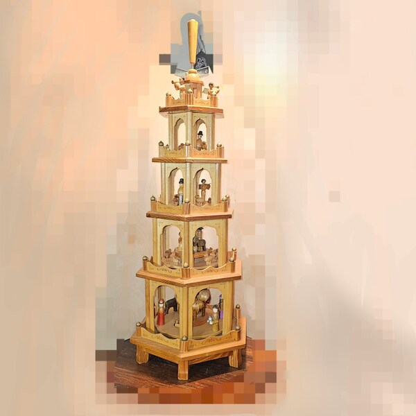 Christmas Pyramid - Etsy