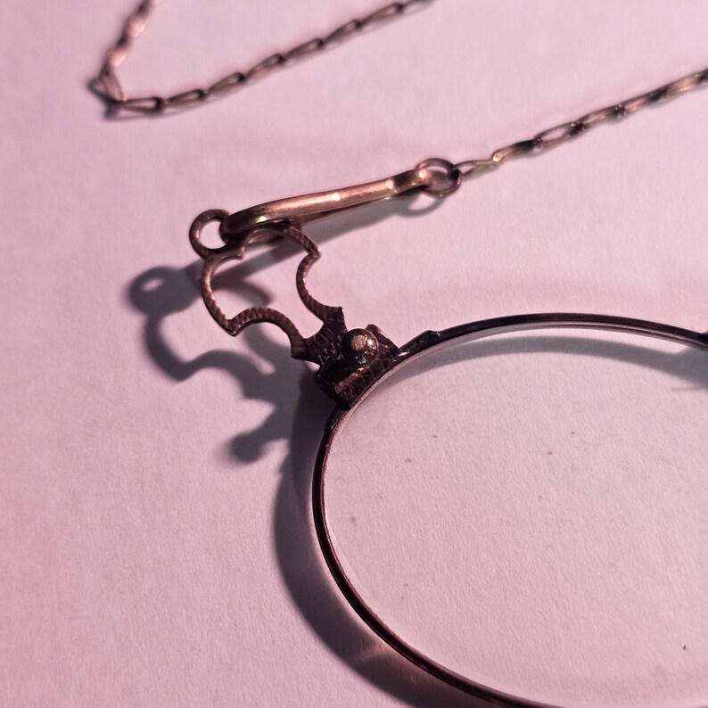 Antique Pince Nez Nose Resting Possibly 10k Gold Glasses, Untested ...