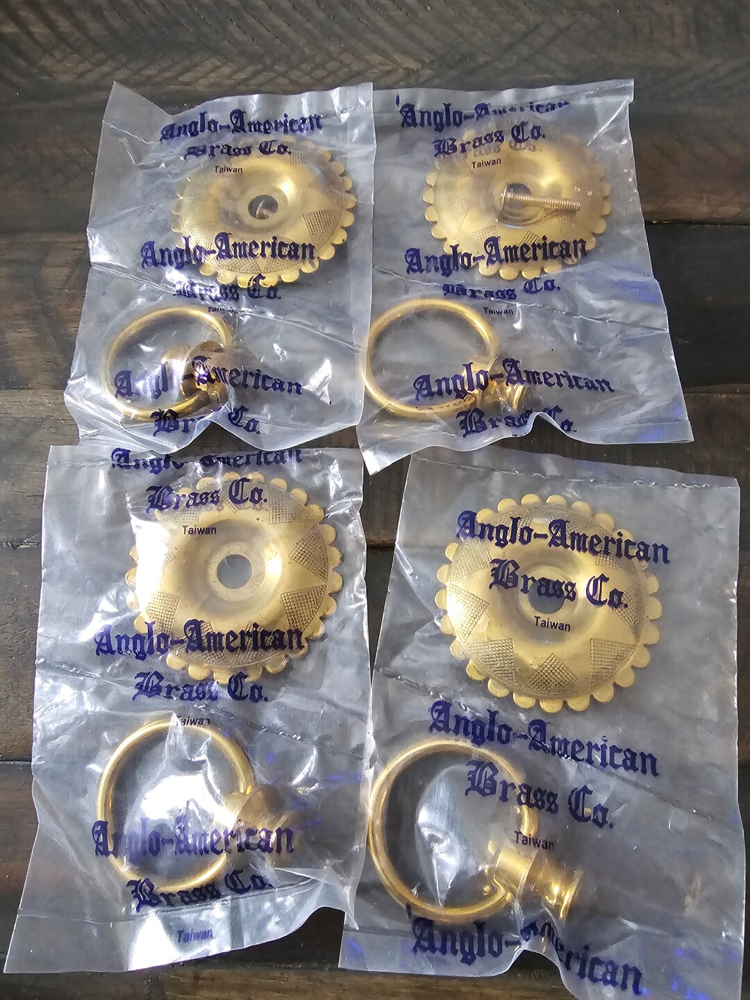 Vintage Ornate Brass Drawer Pulls With Medallions - Etsy