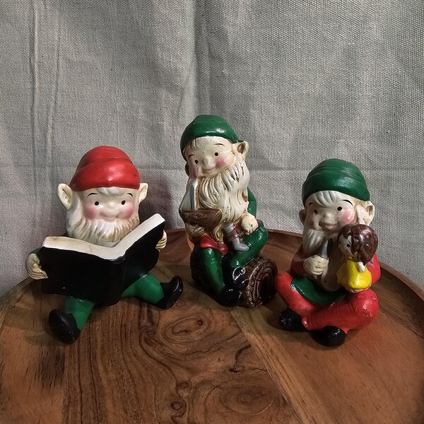 Homco Elves - Etsy