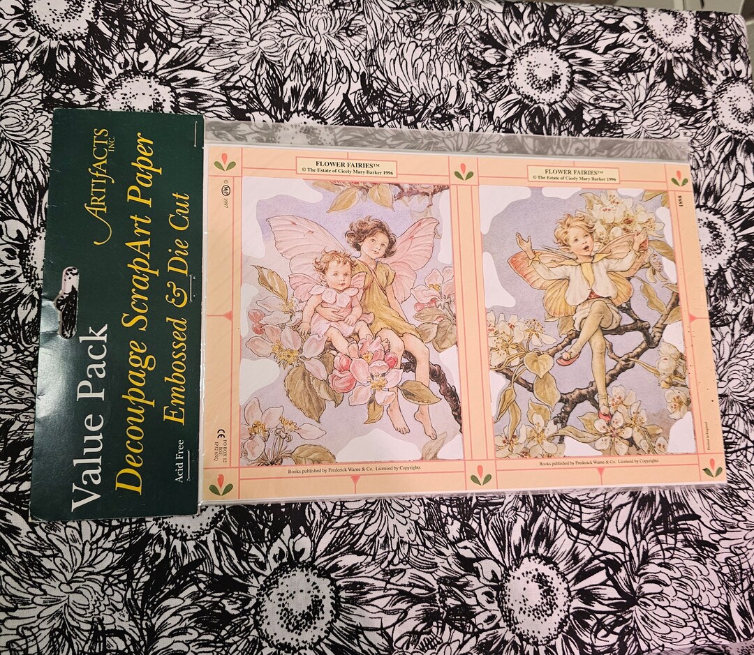 Decoupage Scrap Art Paper Die Cut & Embossed Value Pack - Etsy