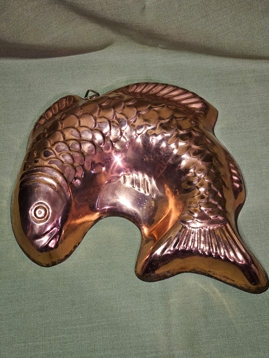 Copper Fish Mold Vintage Kitchen Decor - Etsy