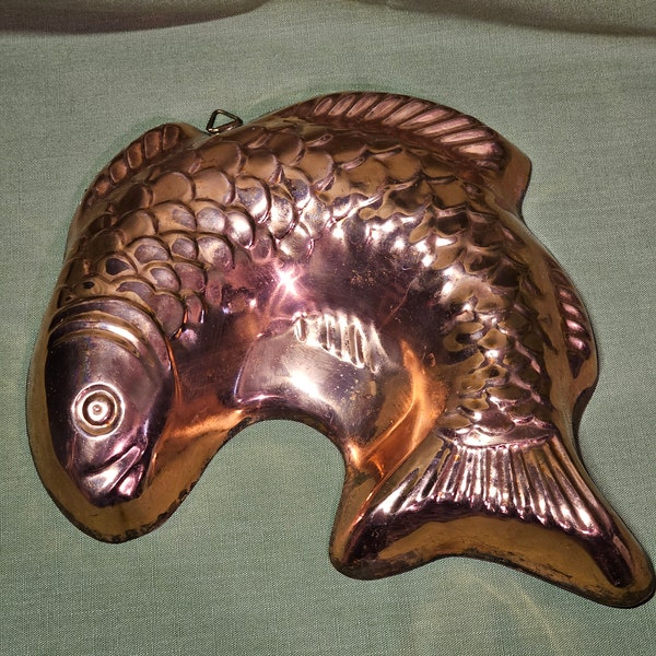 Copper Fish Mold - Etsy