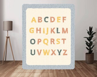 Classroom Alphabet Rug - Etsy