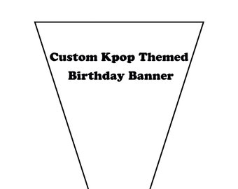 BTS DIGITAL BANNER - Alphabet and Numbers Instant Download Kpop,letters ...