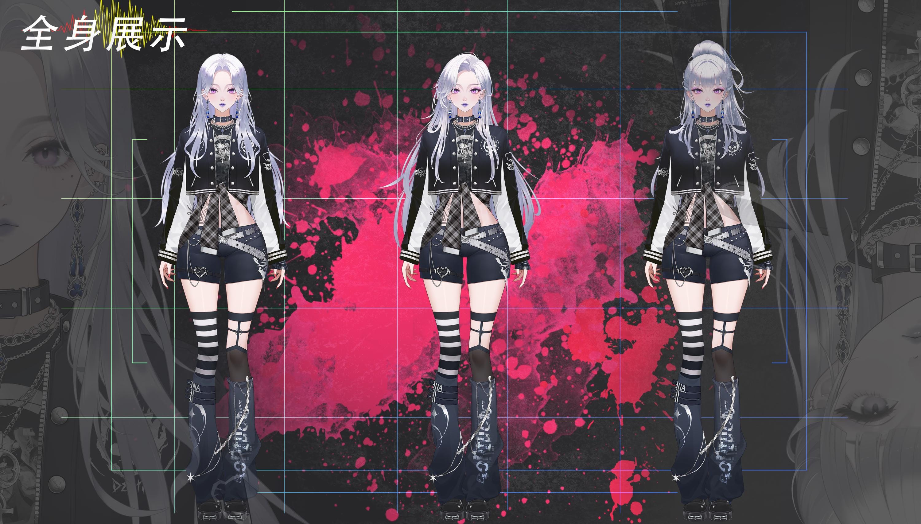 LIVE 2D Model Cool Girl Vtuber Model for Sell [premade Vtuber Model ...