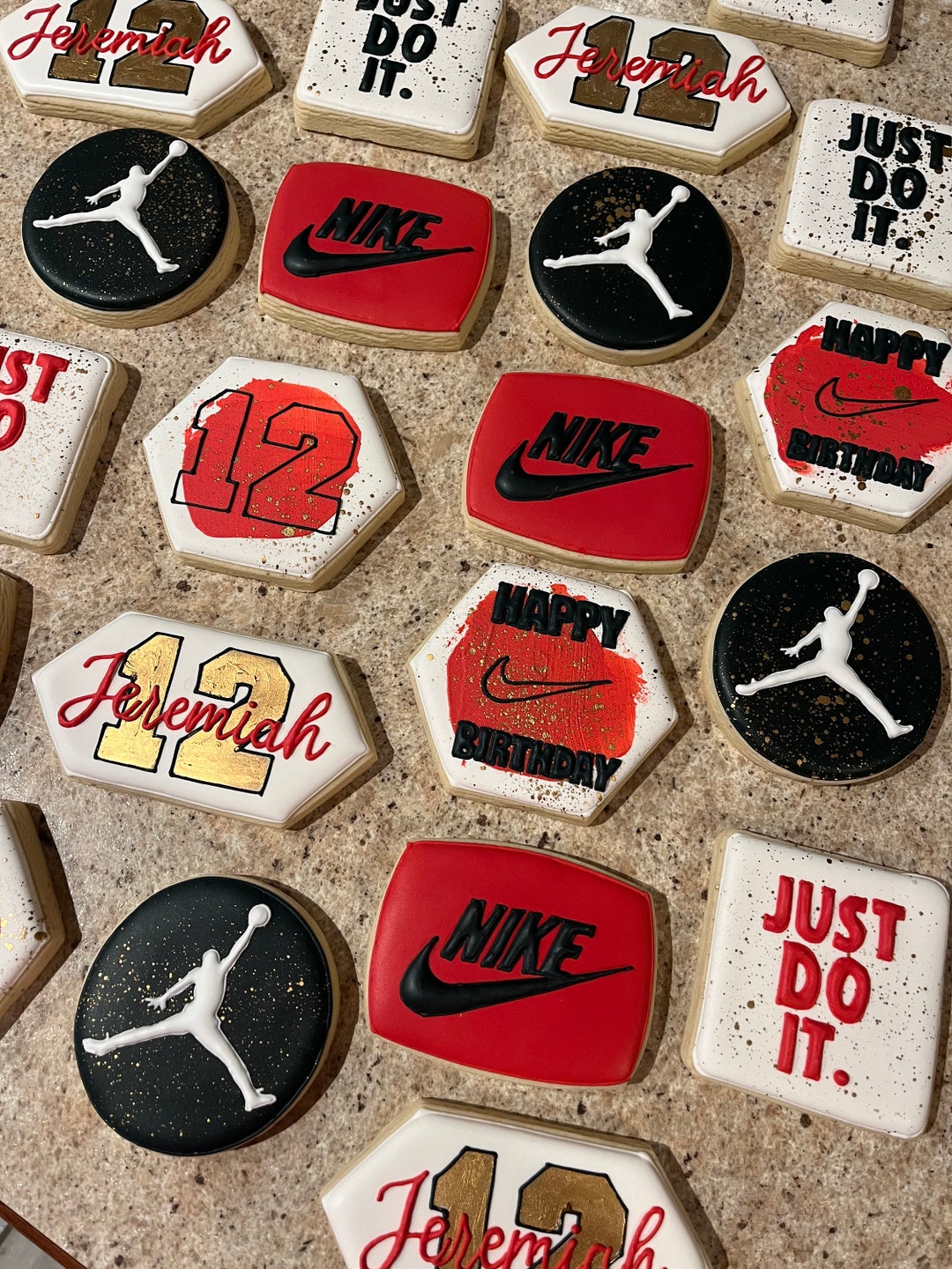 Nike/jordan Cookies - Etsy