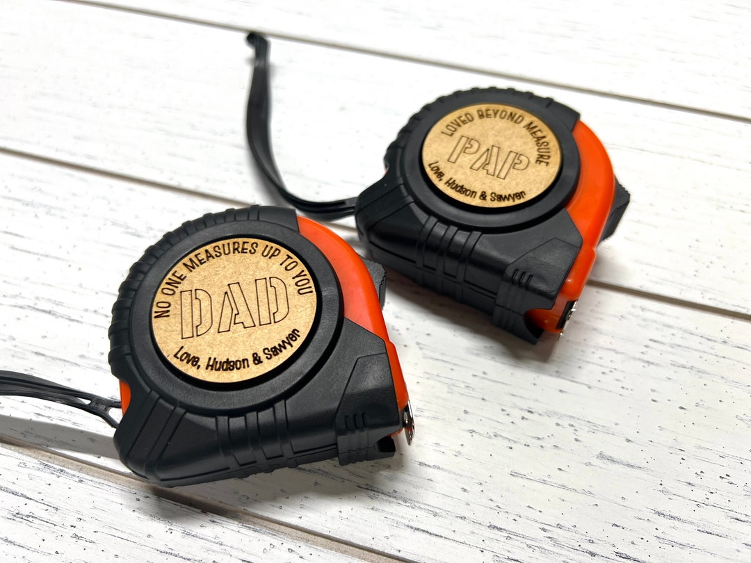 Customized Tape Measure Fathers Day Gift Personalized Tape Measure - Etsy