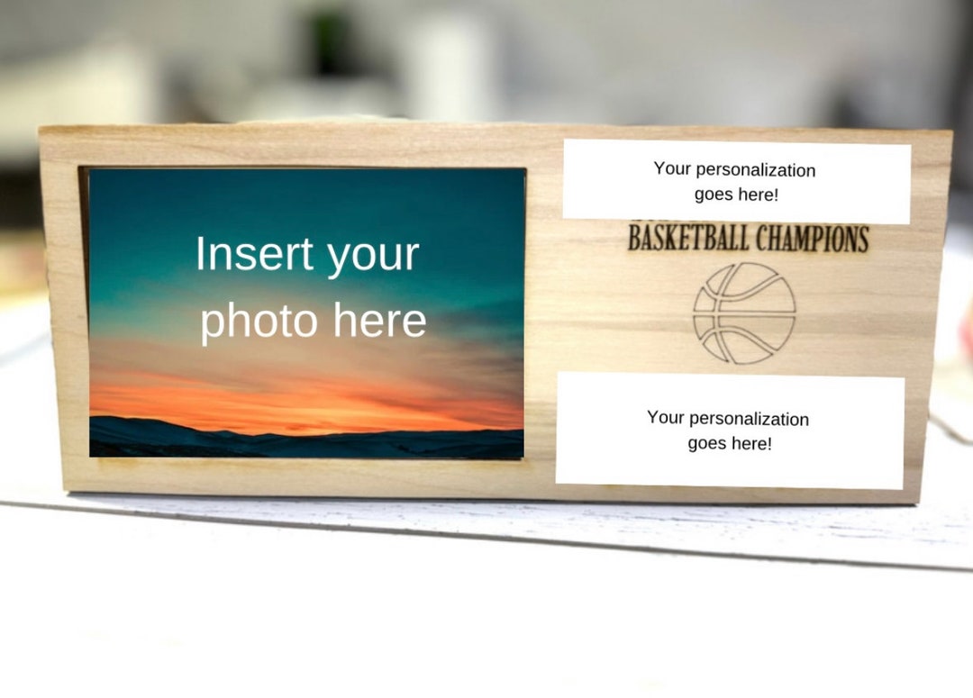 Customizable Photo Frame Slot in Photo Frame 6x4 Horizontal Photo Frame ...