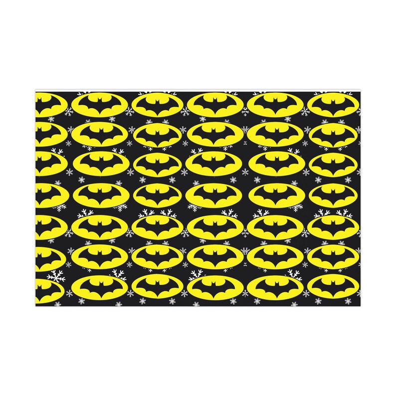 Superhero-themed Gift Wrap Christmas Gift Paper Holiday Wrapping ...