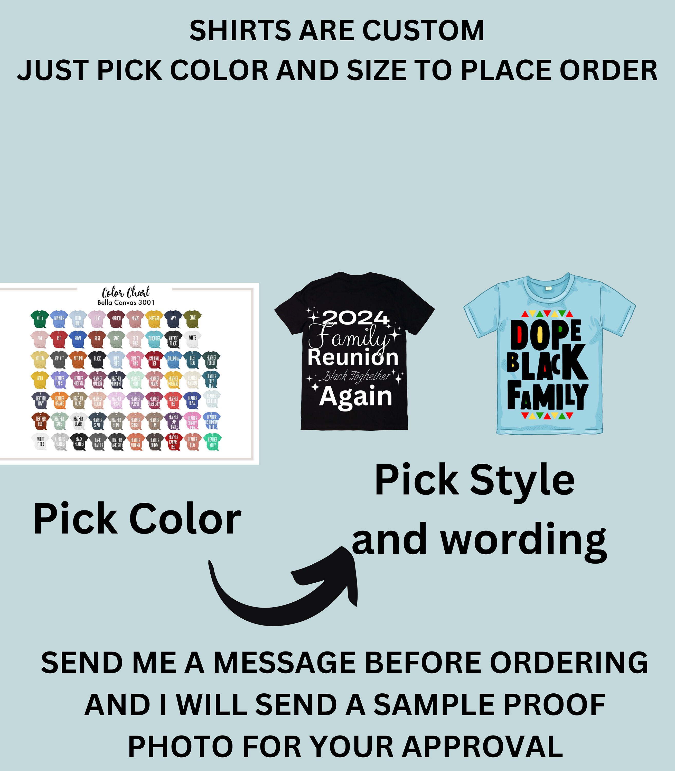Black Family Reunion,cookout, Black Reunion Shirt, Black Family Shirts ...