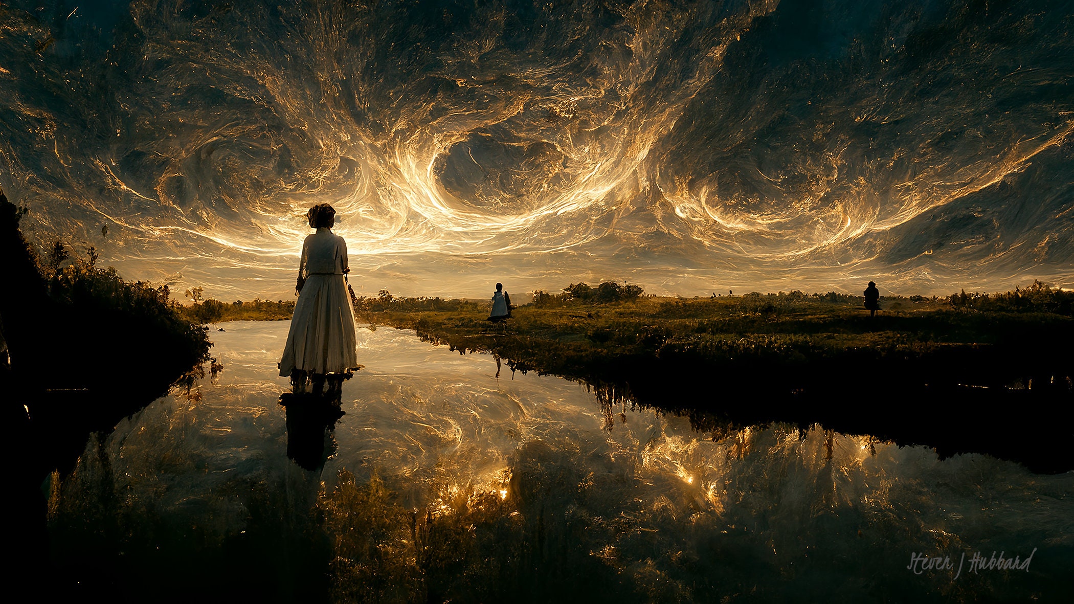 Scene From the Terrence Malick Film: "the Beginning of Time" - AI Art ...
