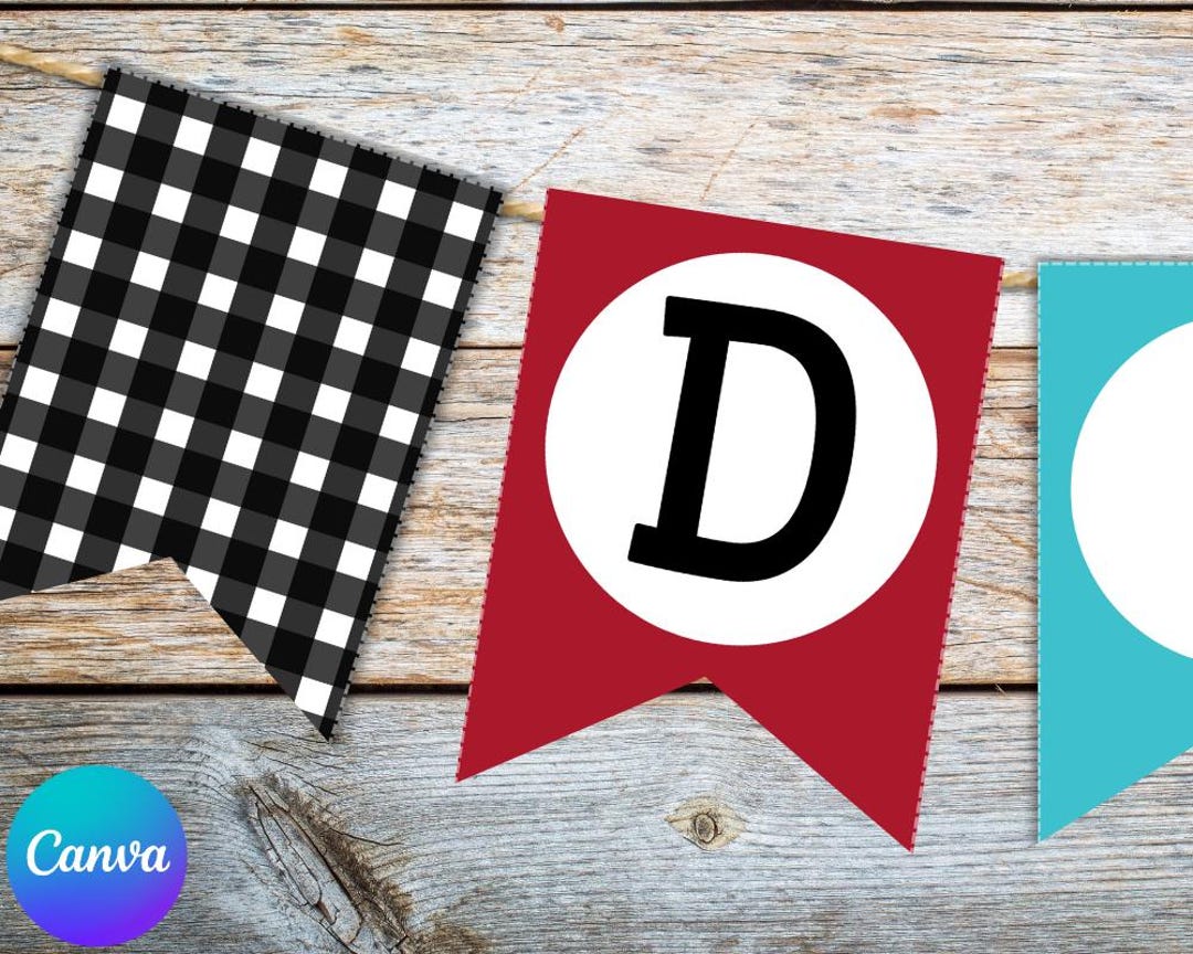 Maroon Teal & Black Printable Banner, Baseball Party Decorations ...